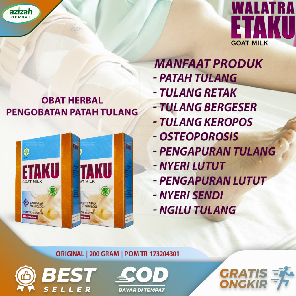 Jual Susu Penyembuh Patah Tulang Retak Remuk Bergeser Pengapuran Sendi ...