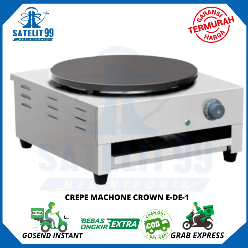 Jual MESIN PEMBUAT KREPES / CREPE MACHINE CROWN E-DE-1 | Shopee Indonesia