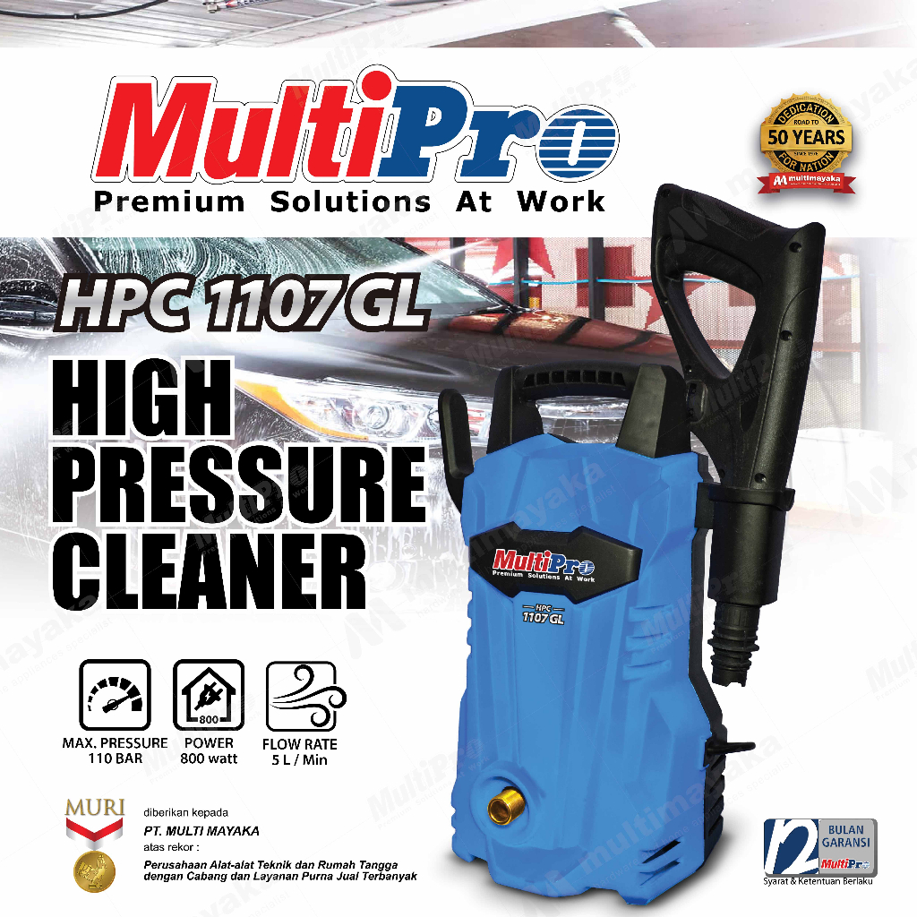 Jual Multipro Jet Cleaner Mesin Cuci Steam Tekanan Tinggi 100 Bar High ...