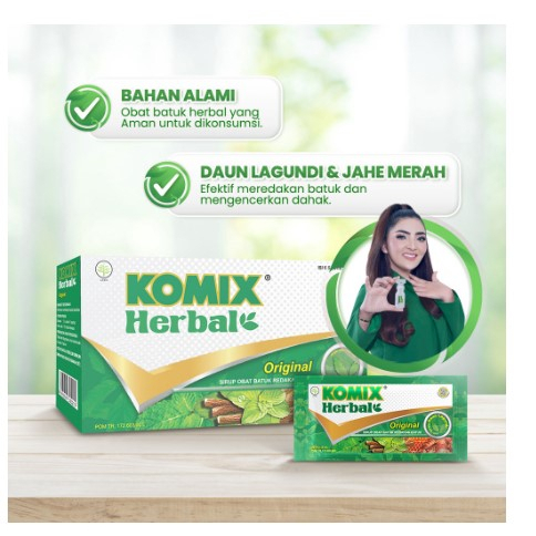Jual Komix Herbal Original Sachet Pack 30 Sachet/Box | Shopee Indonesia