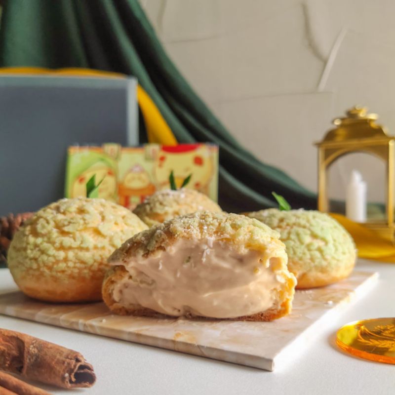 Jual Kue Sus / Choux au Qraquelin / Cream Puff box of 6 (JAKARTA ONLY ...