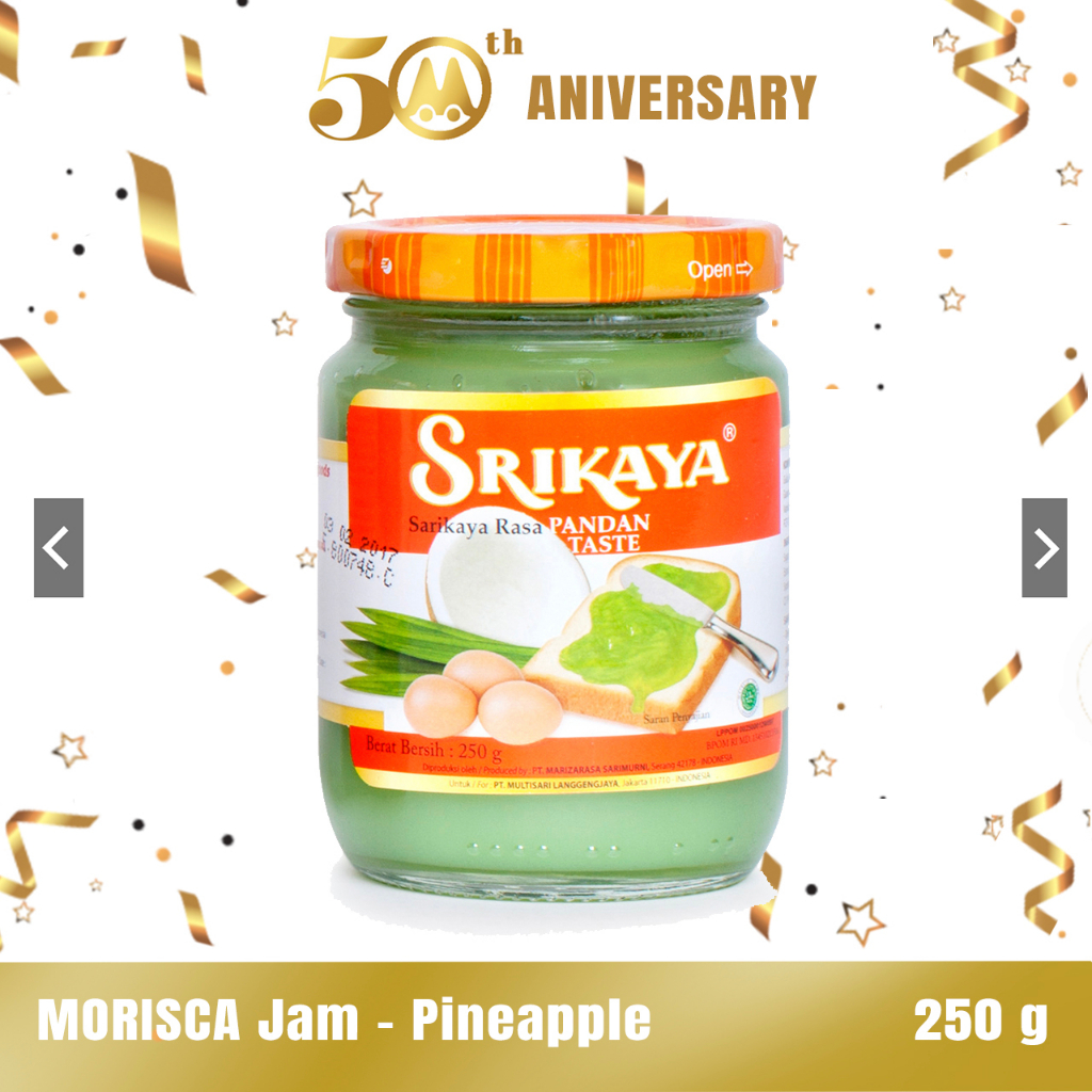Jual JMN801 - Srikaya Pandan Jam 250gr | Shopee Indonesia