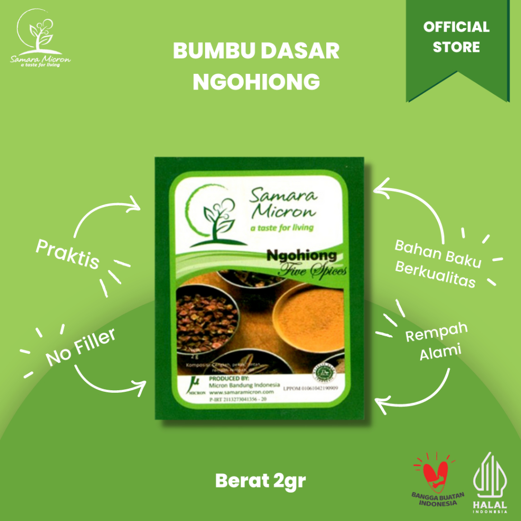 Jual Bumbu Ngohiong Samara Micron - 2gr | Shopee Indonesia