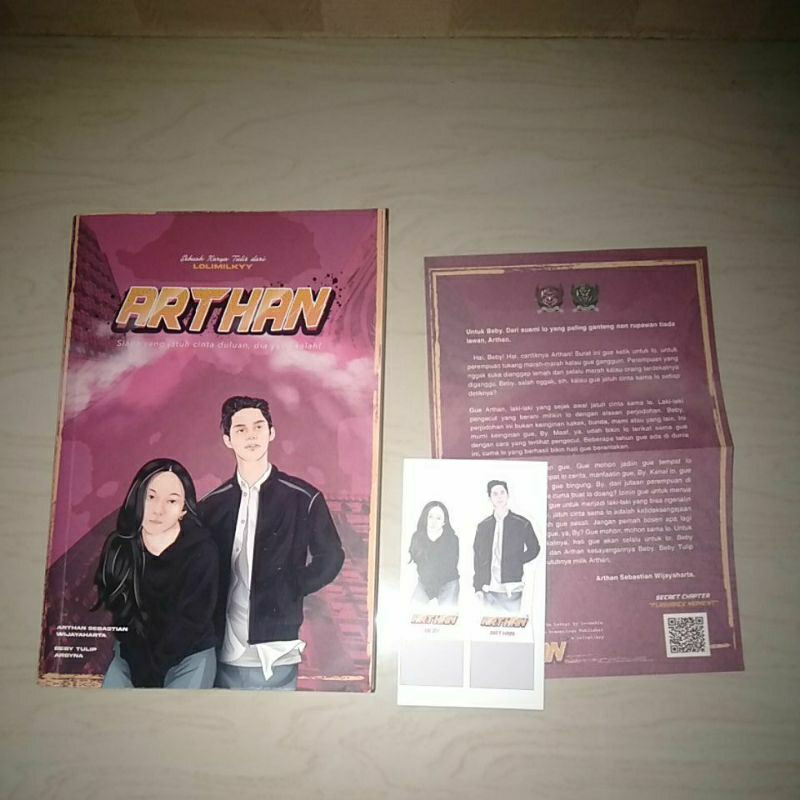 Jual Preloved Novel ARTHAN by Lolimilkyy (Original) | Shopee Indonesia
