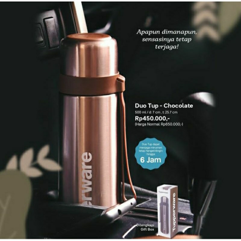 Jual FASHION FLASK TERMOS TUPPERWARE | Shopee Indonesia