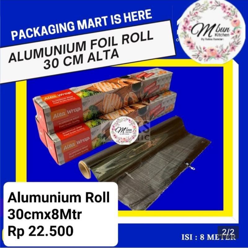Jual Almunium Foil & Plastik Wrap Roll | Shopee Indonesia