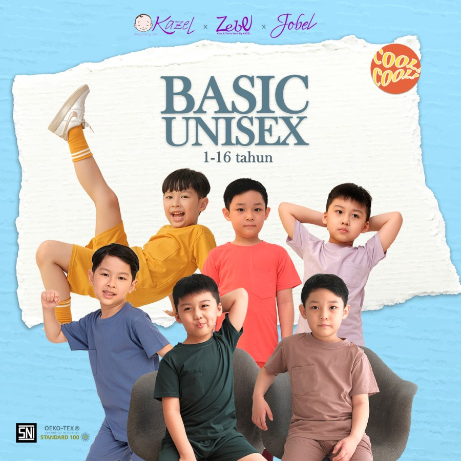Jual KAZEL Jobel Basic Short - Unisex Edition (1 Pcs) 0-5 Tahun | Shopee Indonesia