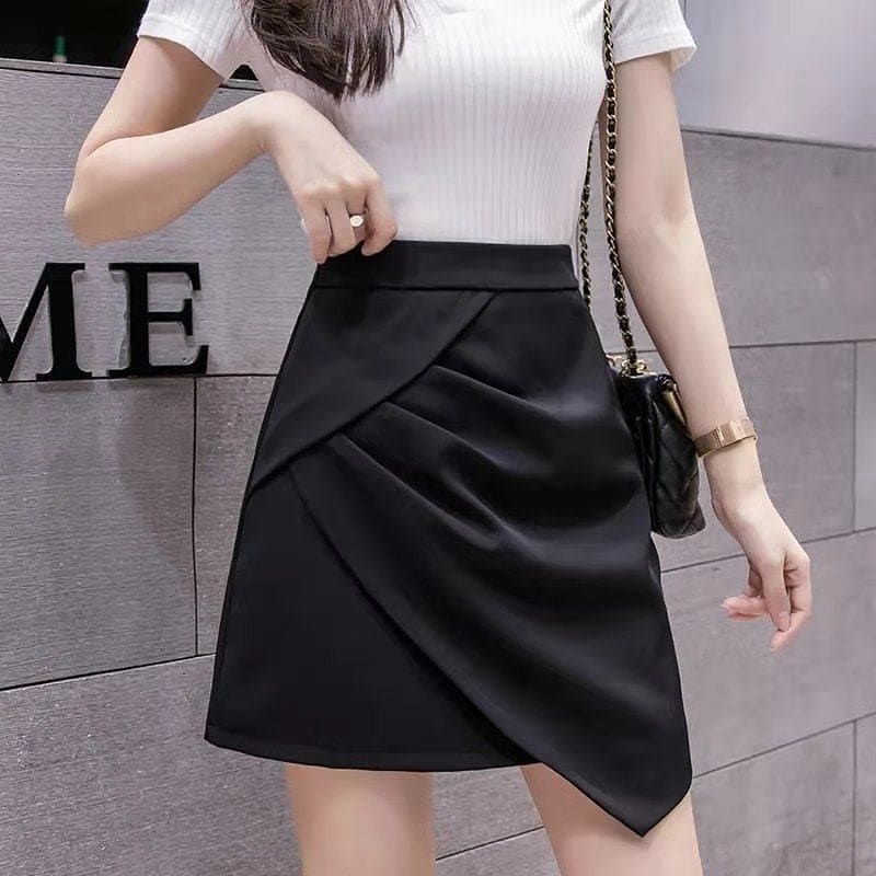 Jual Mini Skirt Rok Mini Wanita Elegant Korean style | Shopee Indonesia