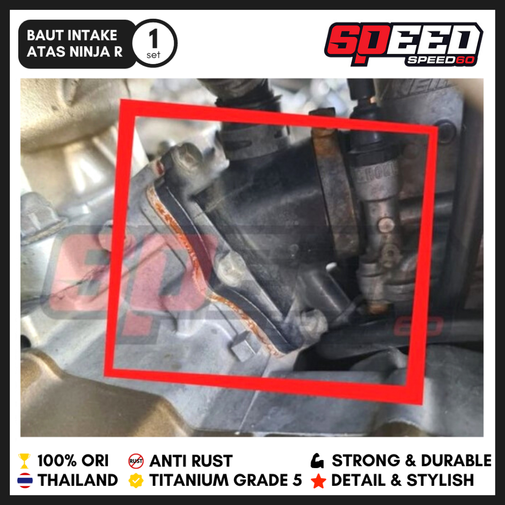 Jual Baut Titanium Probolt Intek Intake Kawasaki Ninja R RR Gr 5 King ...