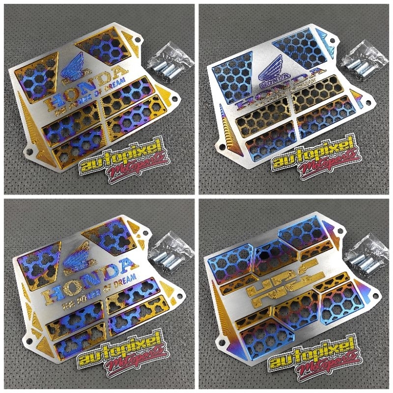 Jual Cover radiator vario 125 150 pcx 150 titanium vietnam | Shopee ...