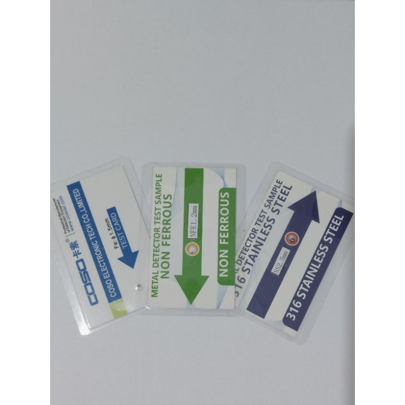 Jual Test Sample Metal Detector / Kalibrator / Test Piece / Tanpa ...