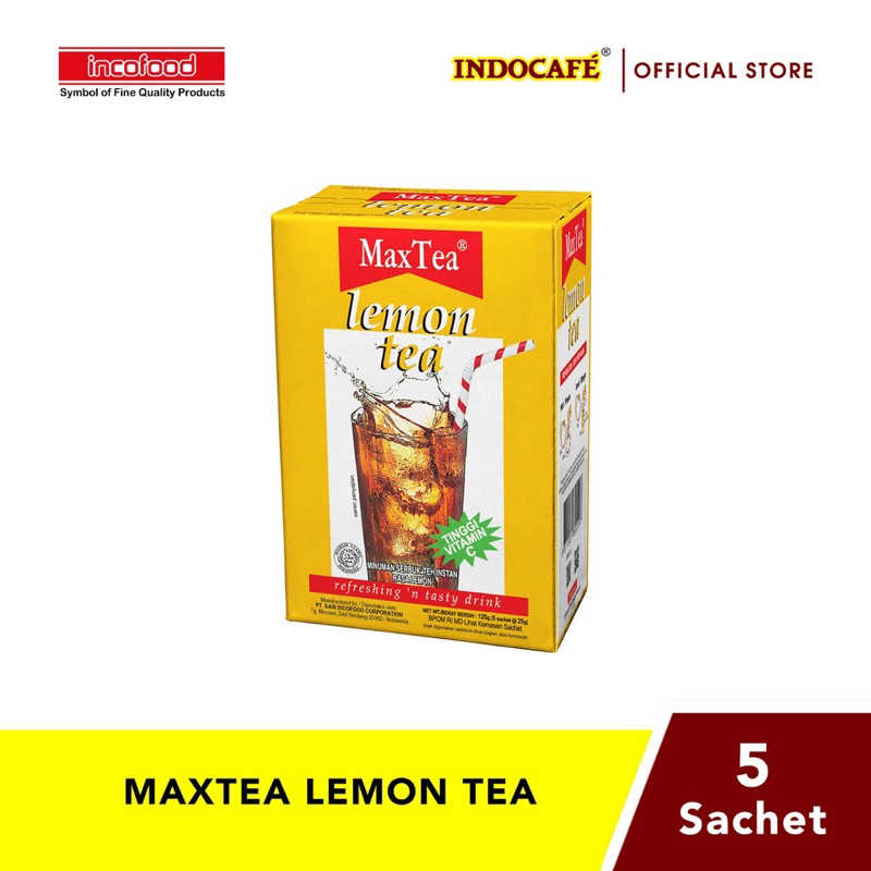 Jual Maxtea Lemon tea (box) | Shopee Indonesia
