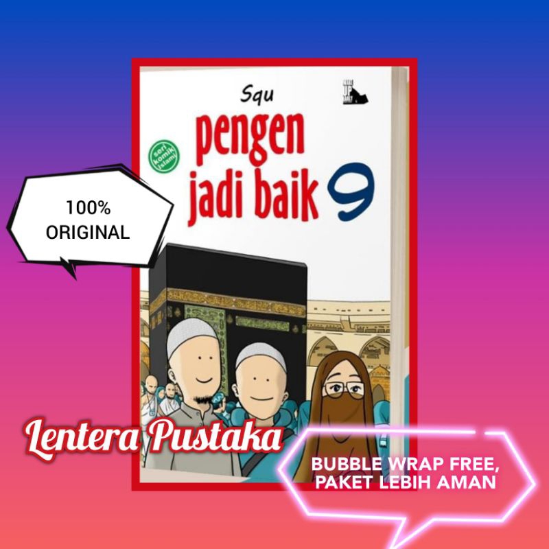 Jual komik pjb 9 pengen jadi baik 9 original komik islami komik pengen ...