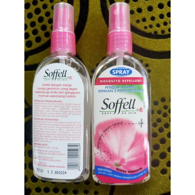 Jual sofel botol 60 ml hand body lotion anti nyamuk | Shopee Indonesia