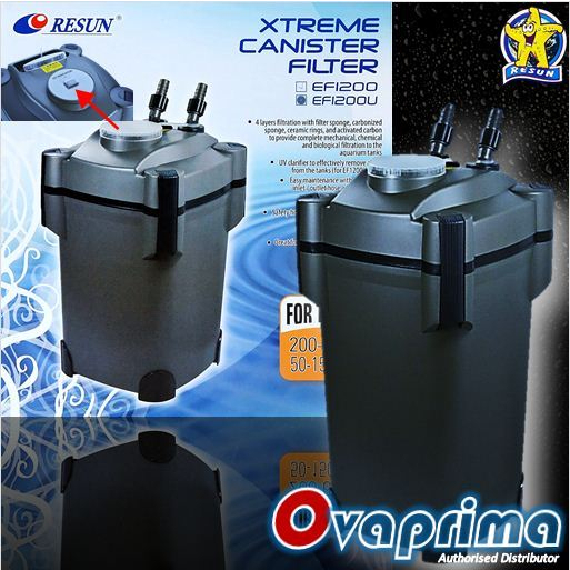Jual Resun EF-1200U Filter Canister Aquarium/Aquascape | Shopee Indonesia