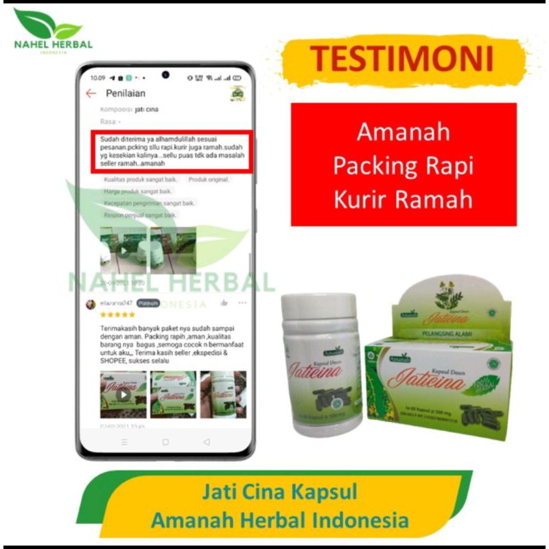 Jual PELANGSING Pil Teh Kayu Jati Herbal alami isi 60 kapsul | Shopee ...