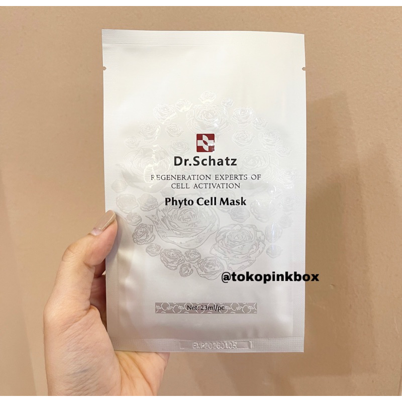 Jual [ECER 1 PC] Dr. Schatz Apple / Phyto Stem Cell Mask satuan/1pc ...