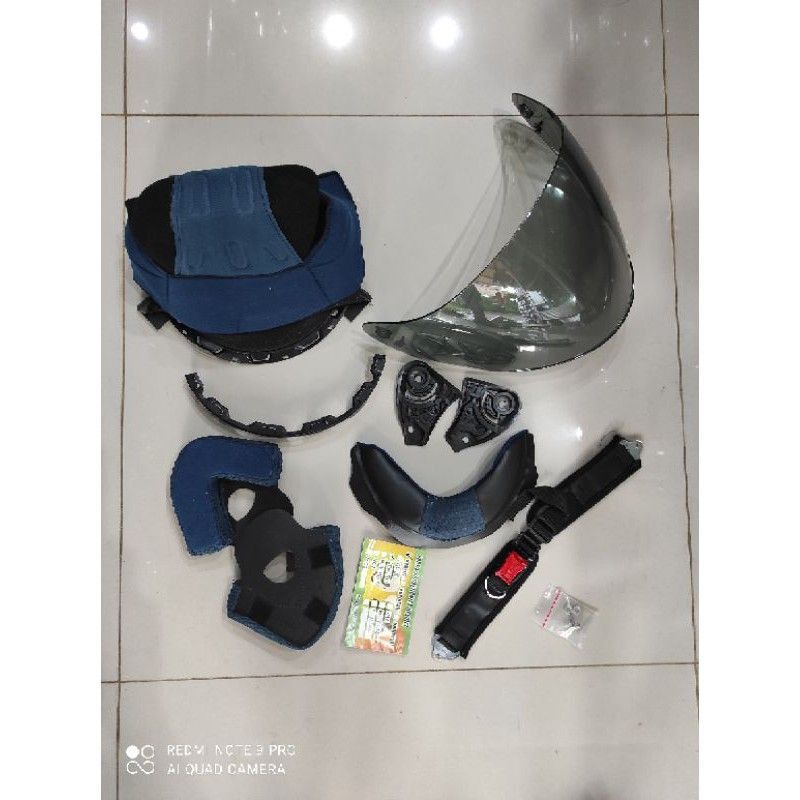Jual Paket Busa helm ink Centro fullset + tali helm + kaca ink Centro ...