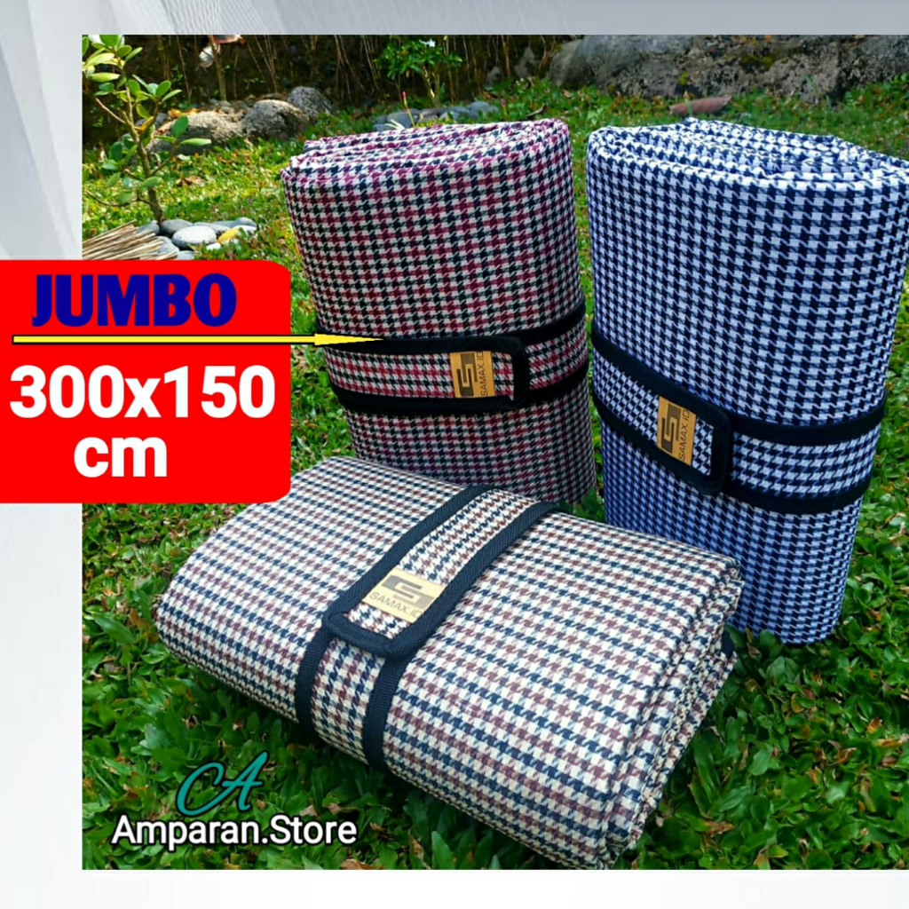 Jual Tikar Lipat Piknik Waterproof Jumbo 300x150 cm | Shopee Indonesia