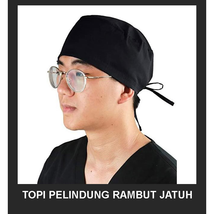 Jual TOPI KOKI IKAT / TOPI PEGAWAI KARYAWAN / TOPI MASAK / TOPI DOKTER ...