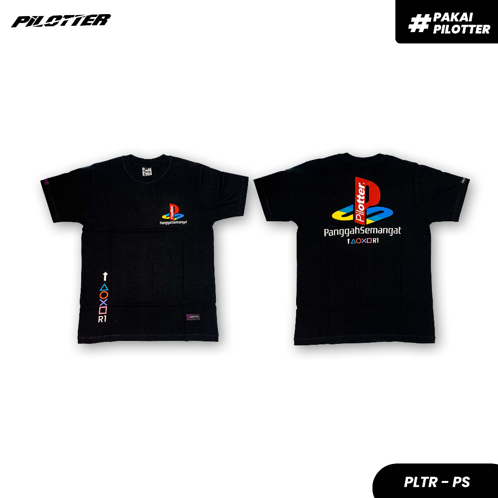 Jual KAOS PILOTTER PS2 ORIGINAL FREE STIKER TERBARU KAOS PILOTTER ...