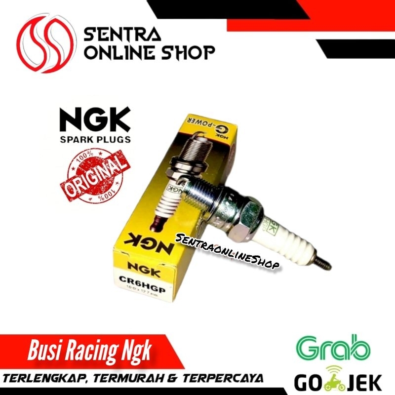 Jual Busi racing ngk cr6hgp klx 150 mio j fino injeksi soul gt 125 g-power | Shopee Indonesia