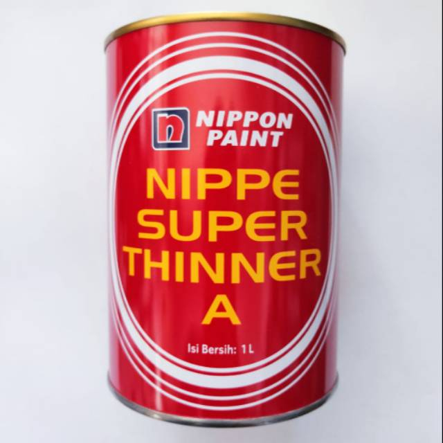 Jual Nippe Super Thinner A / Thinner Nippon / Minyak Cat Tiner TeneR 1L 1 Liter | Shopee Indonesia