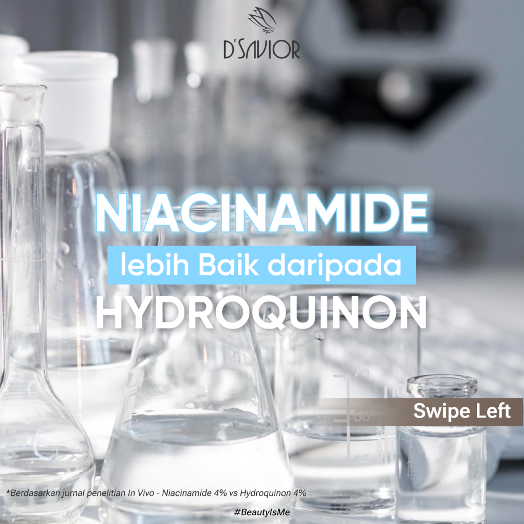 Jual D'SAVIOR Body Serum Brightening Niacinamide 5% | Travel Size 50ml ...