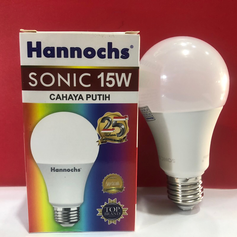 Jual Lampu LED Hannochs Sonic 15w cahaya putih/kuning | Shopee Indonesia