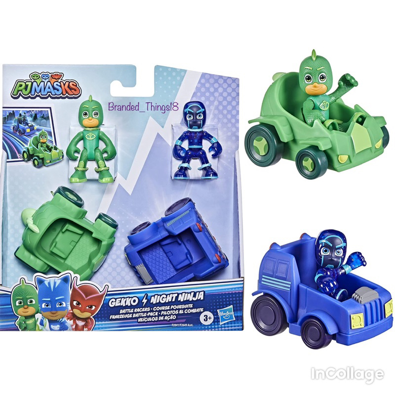 Jual Pj Masks Battle Racers Ninja Bus Gekko Reptile Car Ship Vehicle ...