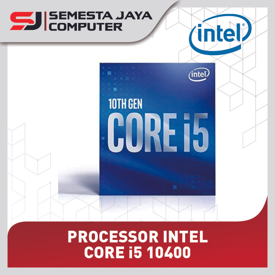 Jual PROCESSOR INTEL CORE i5 10400 BOX SOCKET LGA 1200 COMET LAKE 12M Cache, up to 4.30 GHz ...