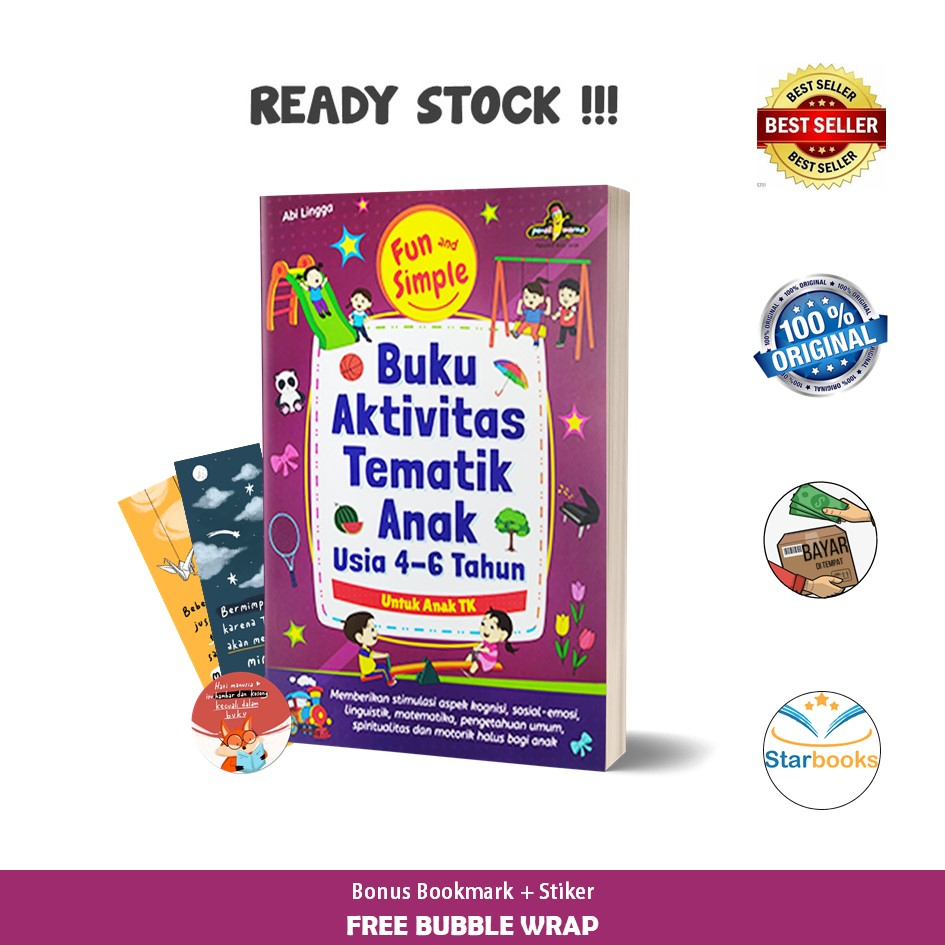 Jual Buku Fun And Simple Aktivitas Tematik Anak Usia 4-6 Tahun Untuk ...