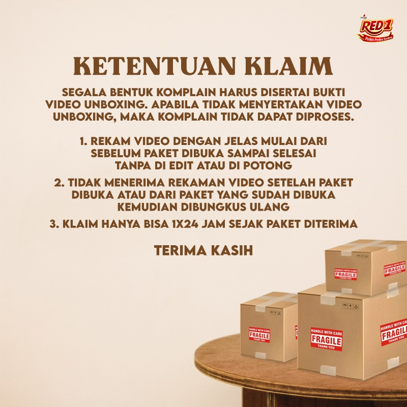 Jual RED1 Gochujang HALAL 300 ml | Shopee Indonesia
