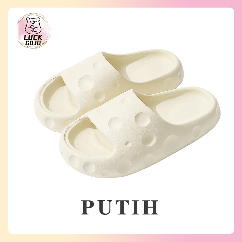 Jual Sendal karet wanita murah terbaru keju Sandal wanita kekinian ...