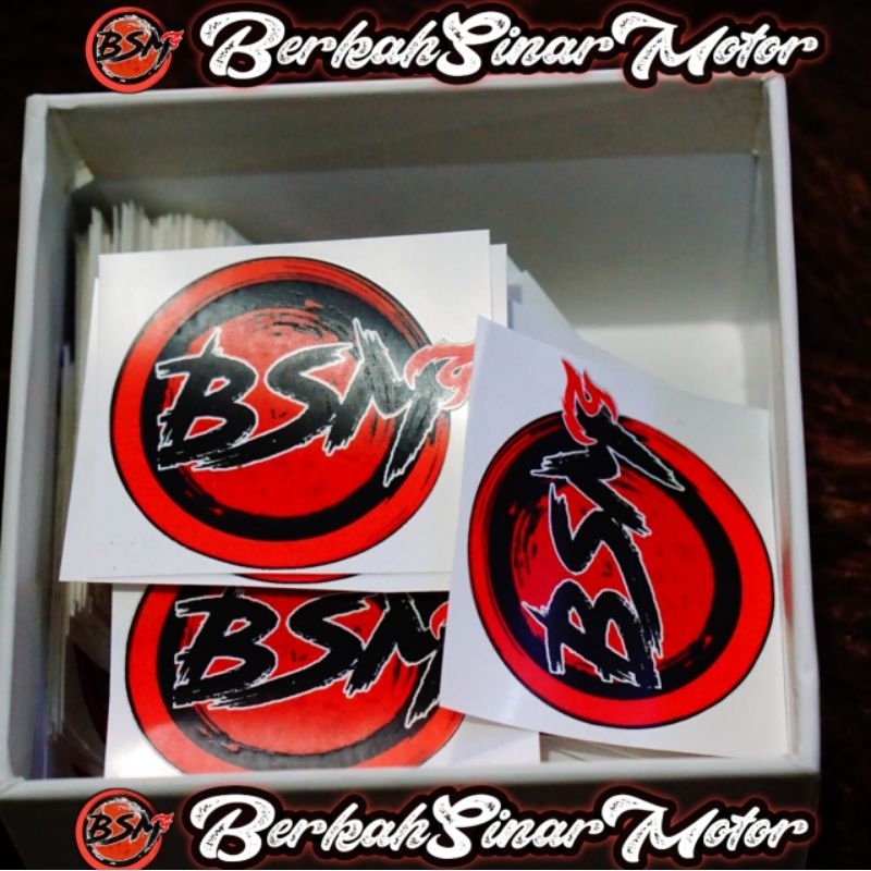 Jual stiker setiker BSM stiker bsm setiker bsm stiker berkah sinar ...