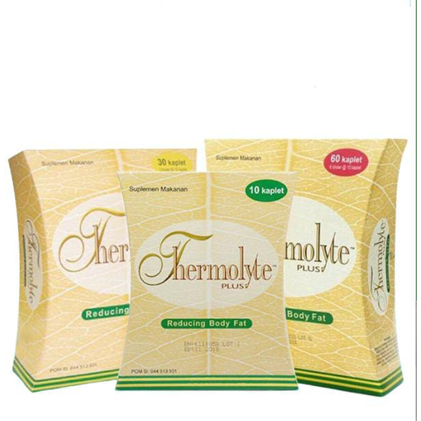 Jual Thermolyte Plus 60 Kaplet / 30 Kap / 10 Kap/suplemen , Vitamin ...