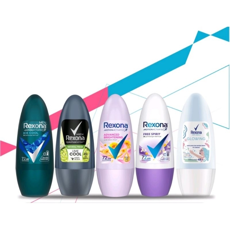 Jual REXONA Deodorant Roll On - 45ml | Shopee Indonesia