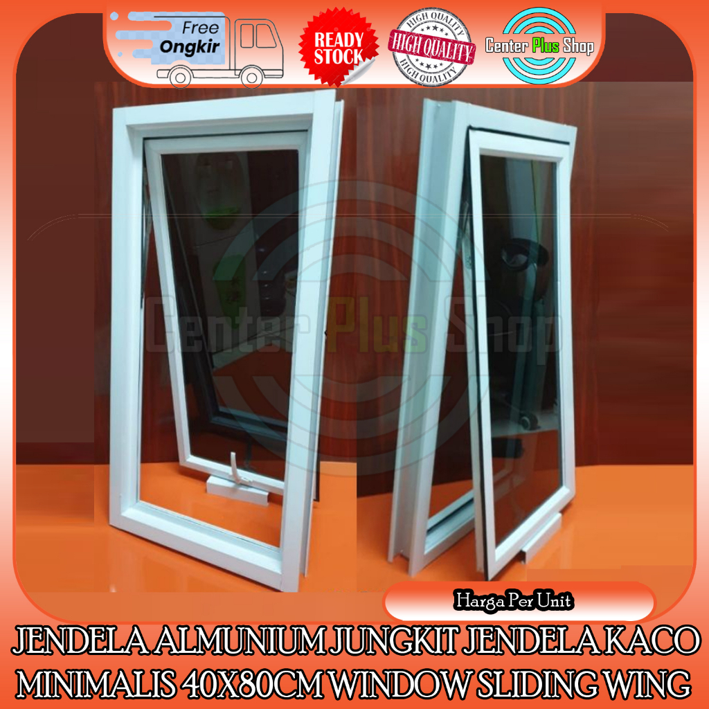 Jual JENDELA JUNGKIT BENING SWING ALUMUNIUM 1 DAUN L40 x T80 40 x 80 ...