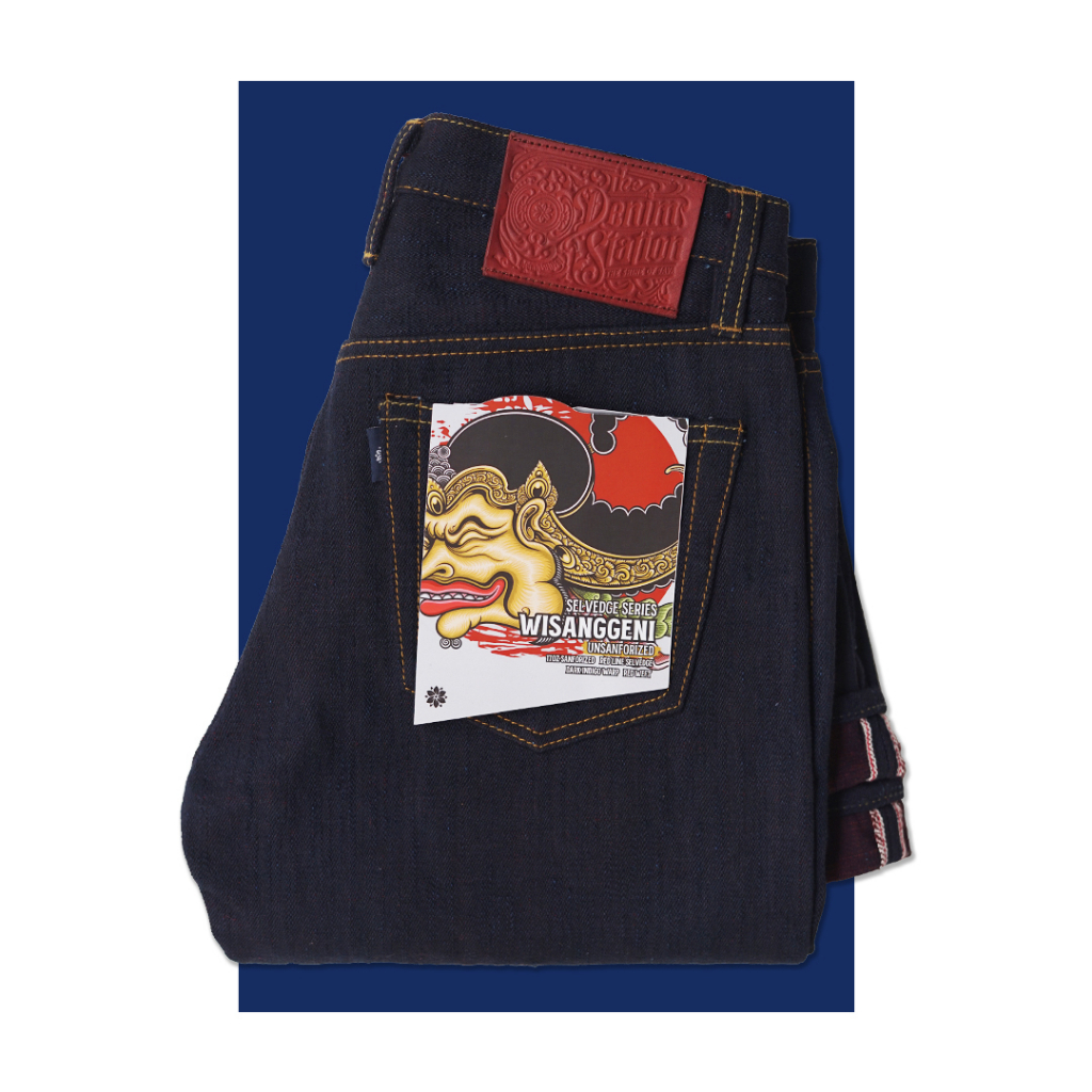 Jual The Denim Station - Wisanggeni 17oz Indigo x Red Selvedge ...