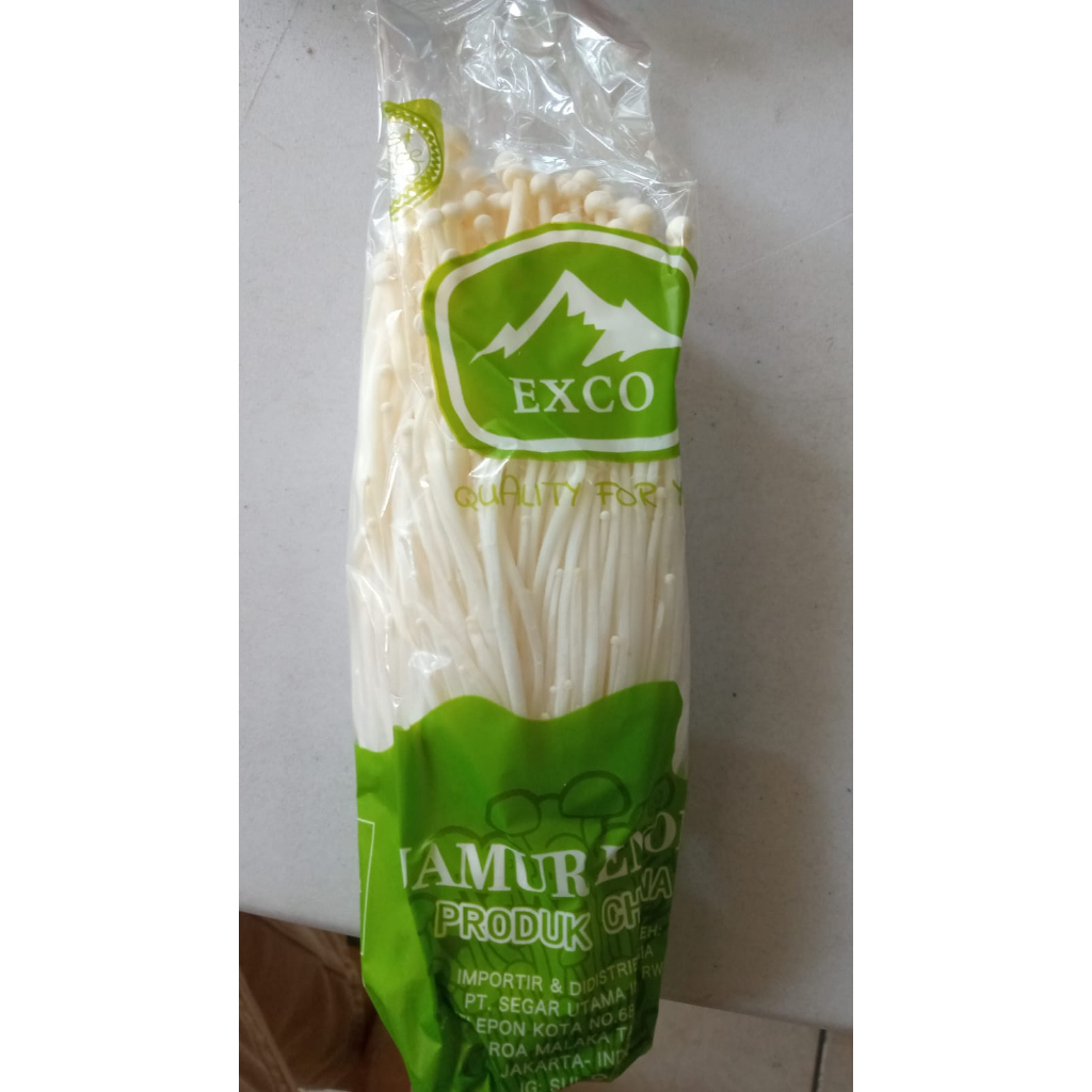 Jual Jamur Enoki Mushroom 1 pack 100 gr (SELALU MASUK PENDINGIN ...