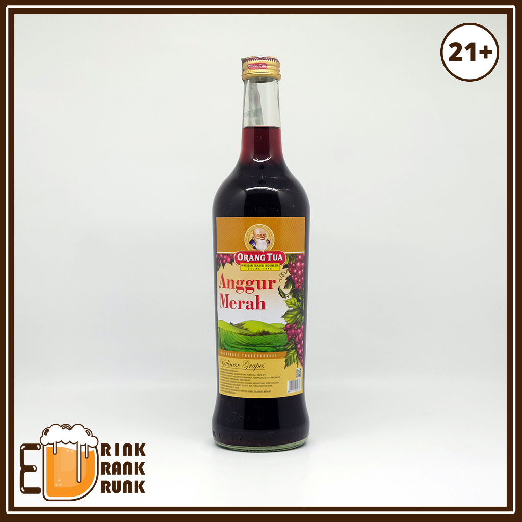 Jual ANGGUR MERAH GOLD CAP ORANG TUA - 620 ml 12 BOTOL / 1 DUS | Shopee ...