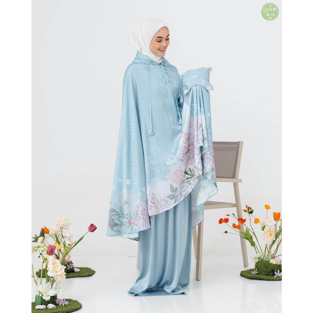 Jual Naeka Mukena Sabiru 2in1 Silk Premium Design by Naeka Traveling ...