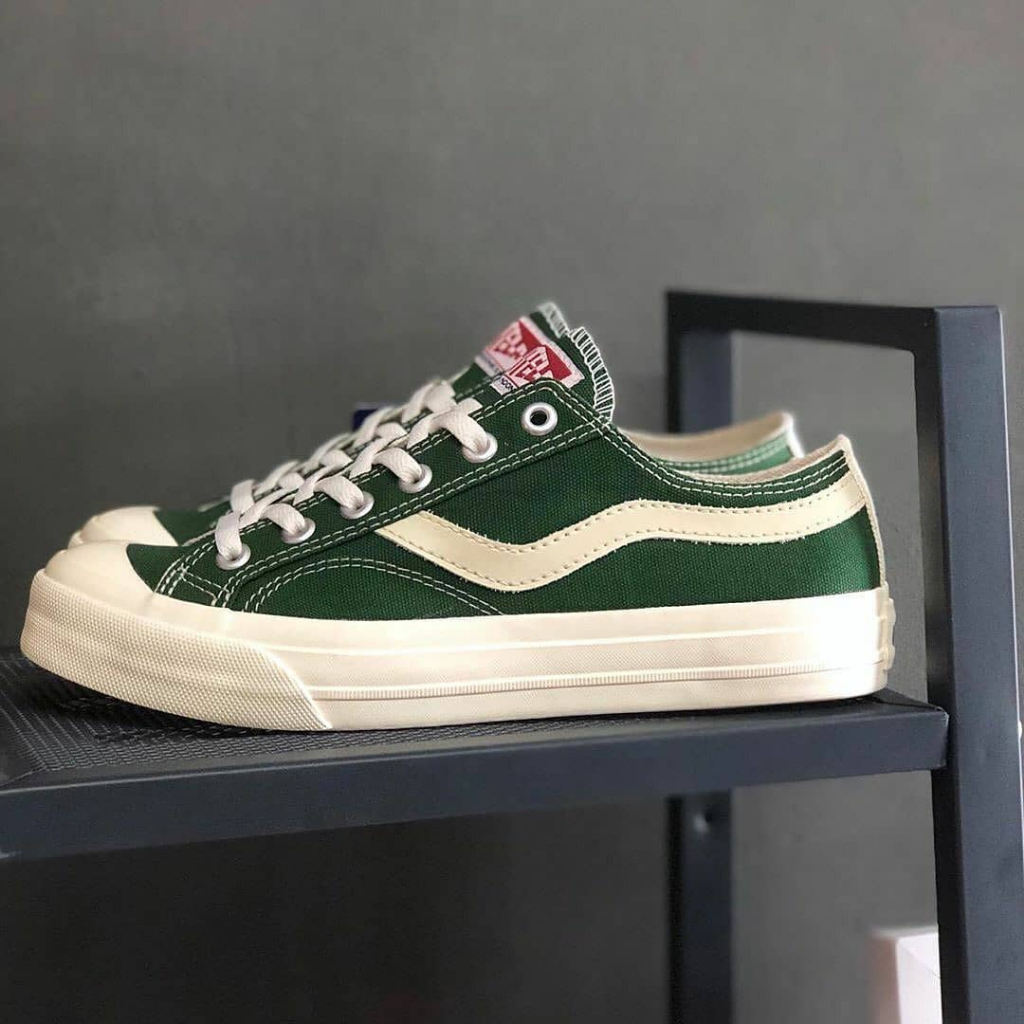 Jual Sepatu Ventela Public Low Dark Green Pria Wanita | Shopee Indonesia