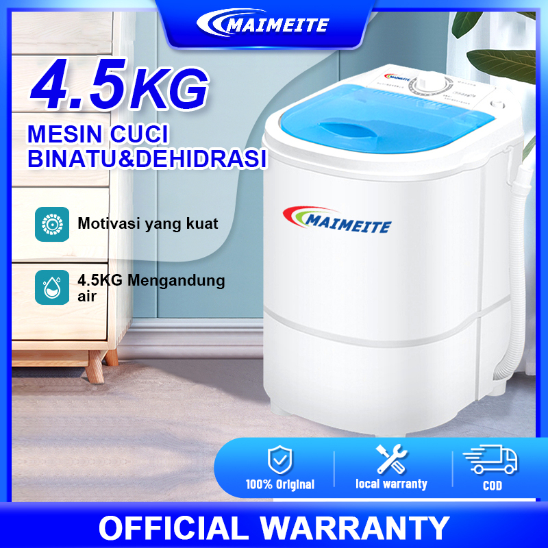 Jual MAIMEITE 4.5KG Mini Mesin Cuci Washing Machine Portable Mini Hemet ...