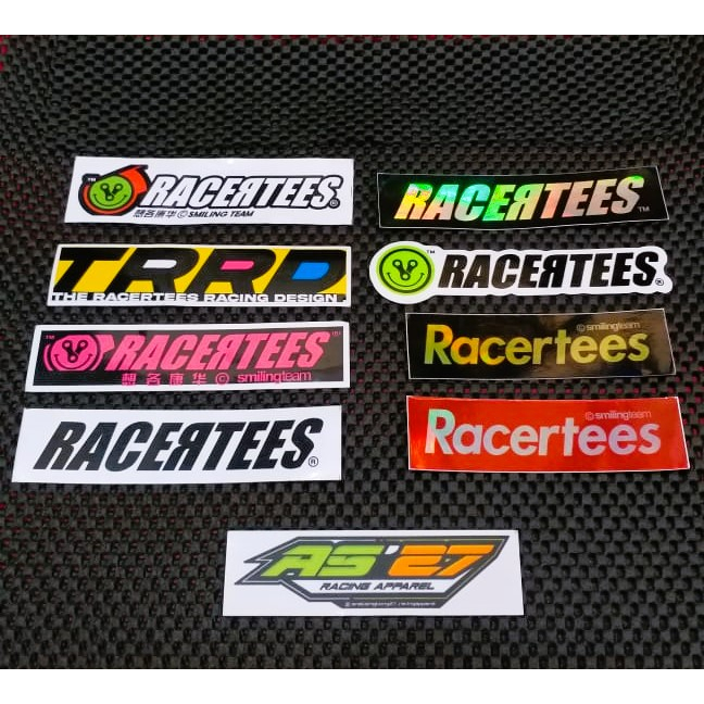 Jual Stiker Pack Original Racertees Stiker Racing Stiker Original ...