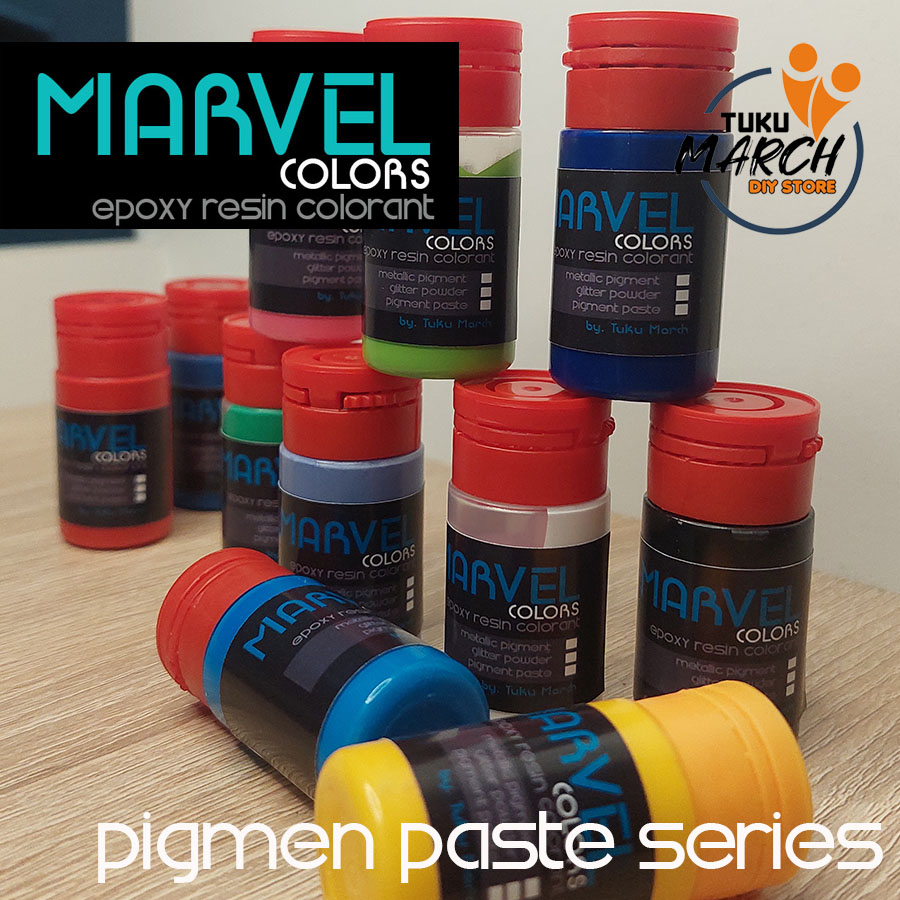 Jual Pigmen Pasta Pewarna Resin Marvel | Shopee Indonesia