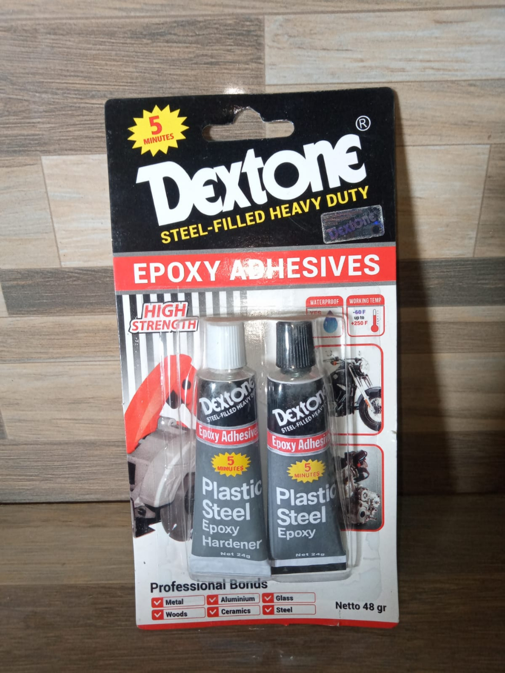 Jual Lem Besi Dextone 5 Menit 48 Gram / Lem Epoxy Dexton | Shopee Indonesia