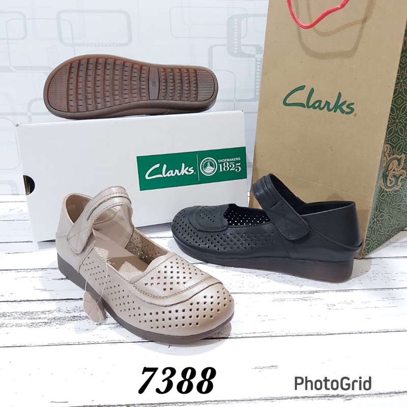 Jual TERMURAH Sepatu Clarks 7388 Flat / RG-7388 / Clark / Sepatu Kerja ...