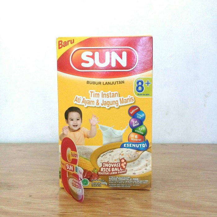 Jual Sun Bubur Tim Instan 8+ (Box 100g) | Shopee Indonesia