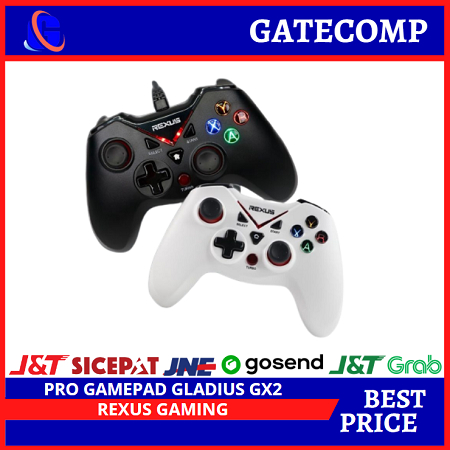 Jual Rexus Gaming Pro Gamepad Gladius GX2 Original Product Gamepad GX 2 ...
